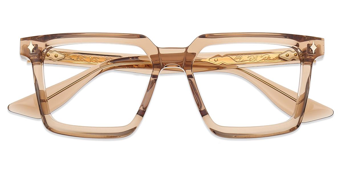 Lunettes de vue Unisexe AC04757 | Noir Acétate Moyen Carré lunettes ...