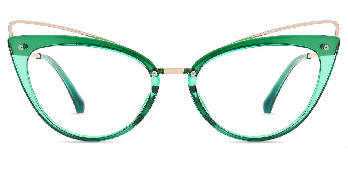 Occhiali da vista Donna TM89193 | Occhiali Cat eye Chiari,Verdi in Tr ...