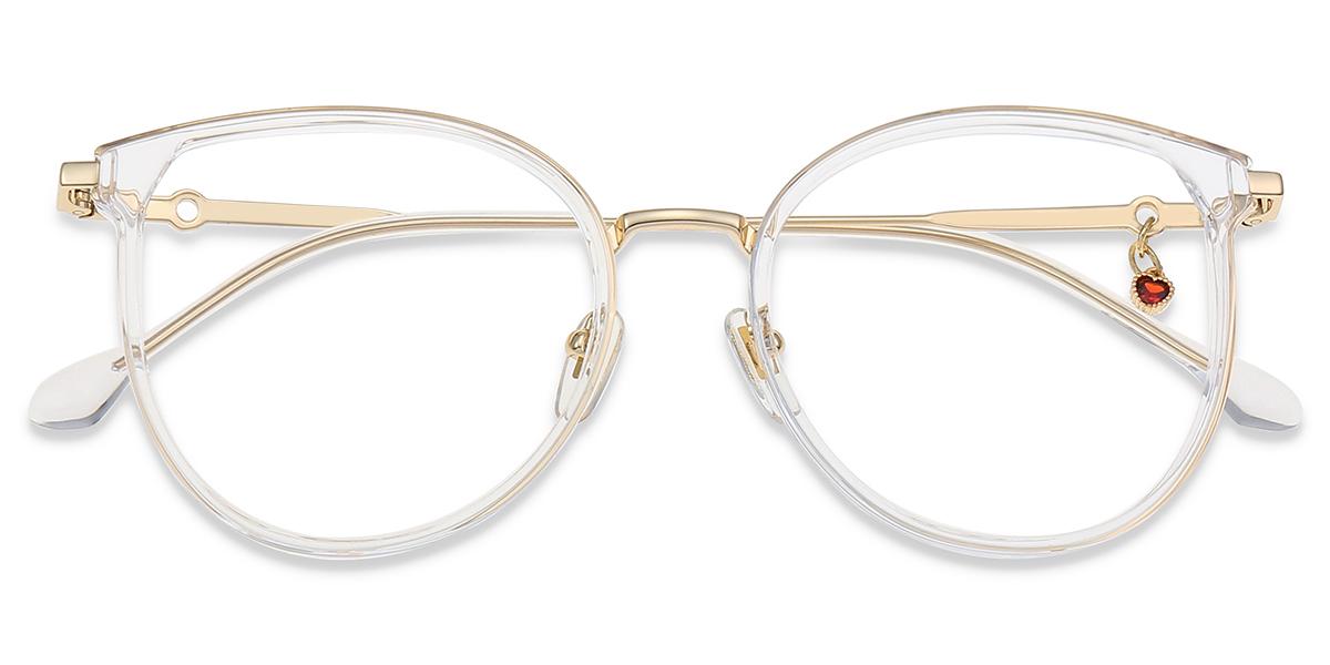 Women's full frame Metal & TR eyeglasses | Firmoo.com