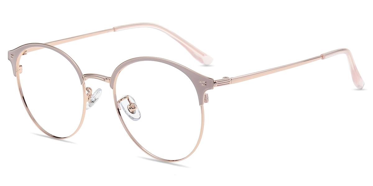 Lentes oftálmicos Mujer M63322 | con Armazón Pequeño de Metal Línea de ...