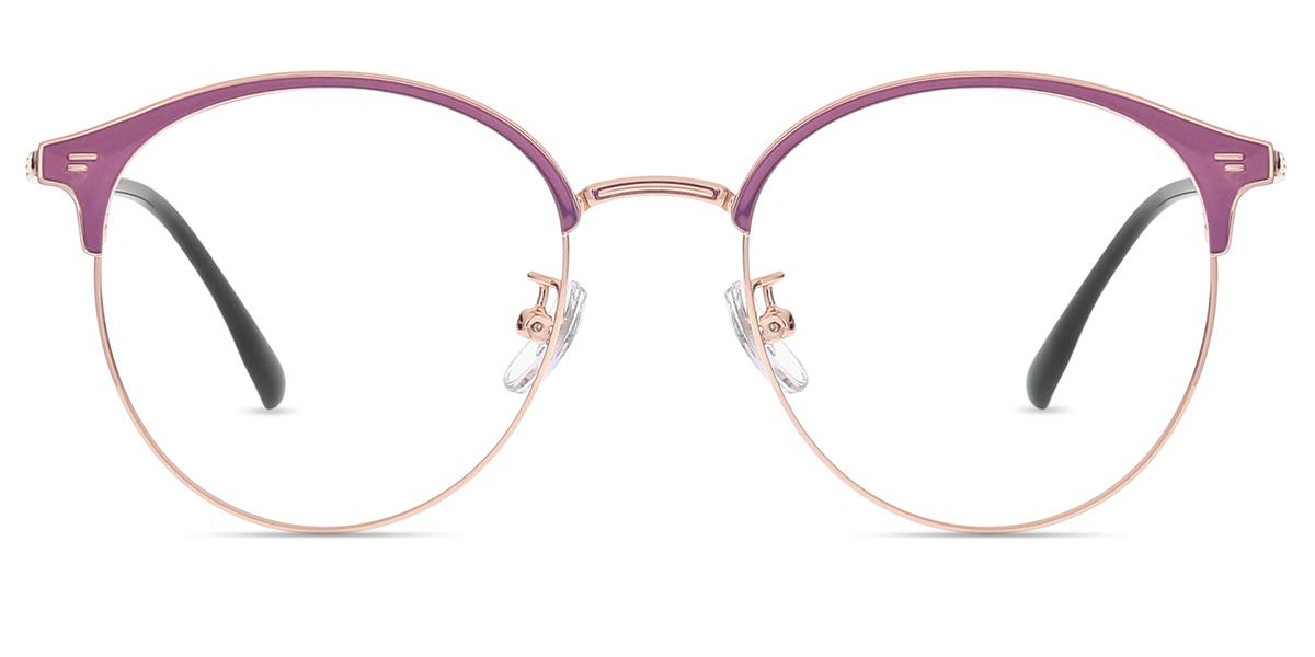 Lentes oftálmicos Mujer M63322 | con Armazón Pequeño de Metal Línea de ...