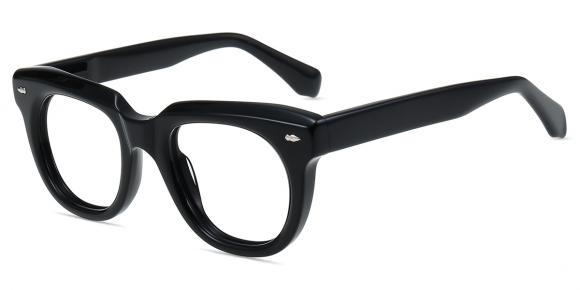 Gafas Graduadas Unisex AC14906 | Gafas De Pasta Negras Con Montura ...