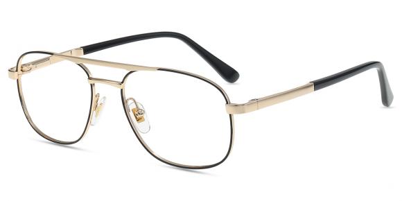 Unisex full frame Metal eyeglasses