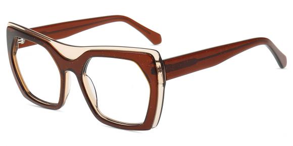 Women's full frame Acetate eyeglasses