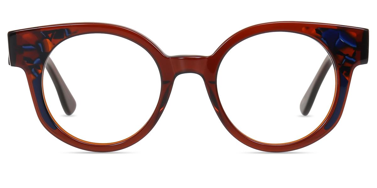 Gafas Graduadas Mujer AC46127 | Gafas De Pasta Marrones Con Montura ...