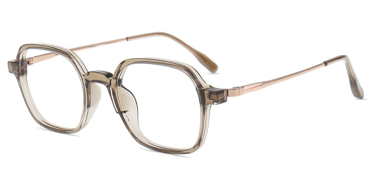 Unisex full frame TR & Metal eyeglasses | Firmoo.com