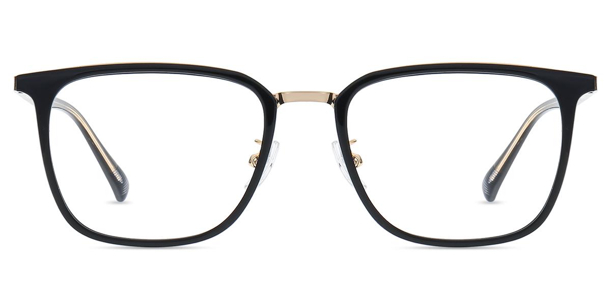 Lunettes de vue Unisexe TM79318 | Noir Tr ,Métal Moyen Rectangle ...