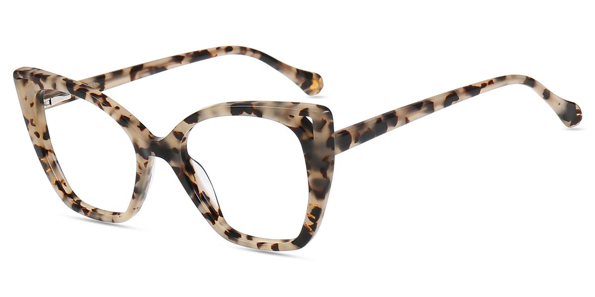 Women Glasses Medium Grace3601 Pattern Acetate Cat Eye Frame Firmoo Uk