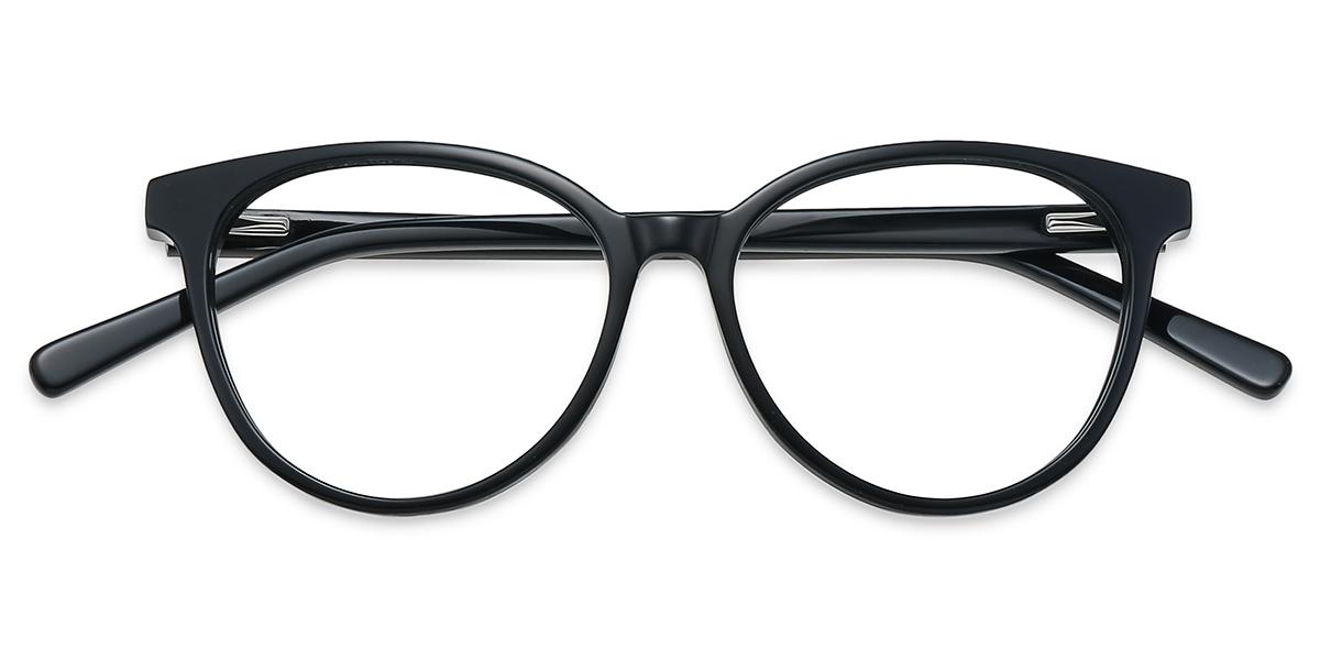 Women Glasses Small AC03810 | Tortoise Acetate Horn-rimmed Frame ...