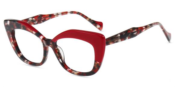 Occhiali da vista Donna AC25262 | Occhiali Cat eye Modelli,Rossi in ...