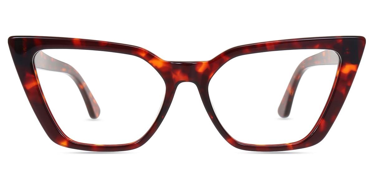 Occhiali da vista Donna AC55387 | Occhiali Cat eye Tartarugati in ...