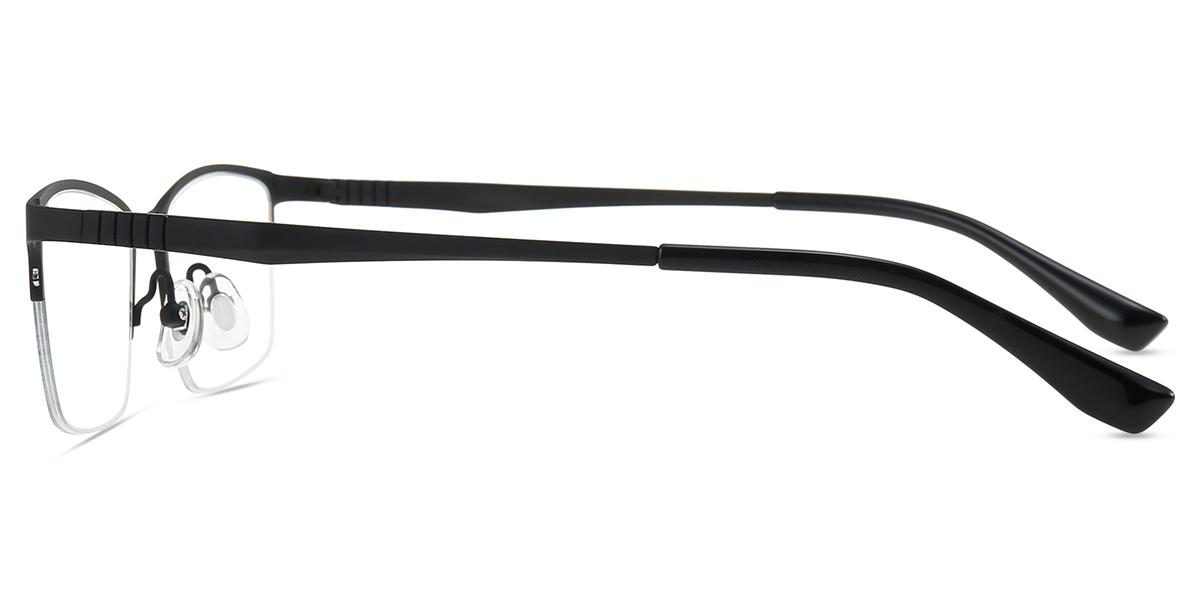 Men's semi-rimless Titanium eyeglasses | Firmoo.com