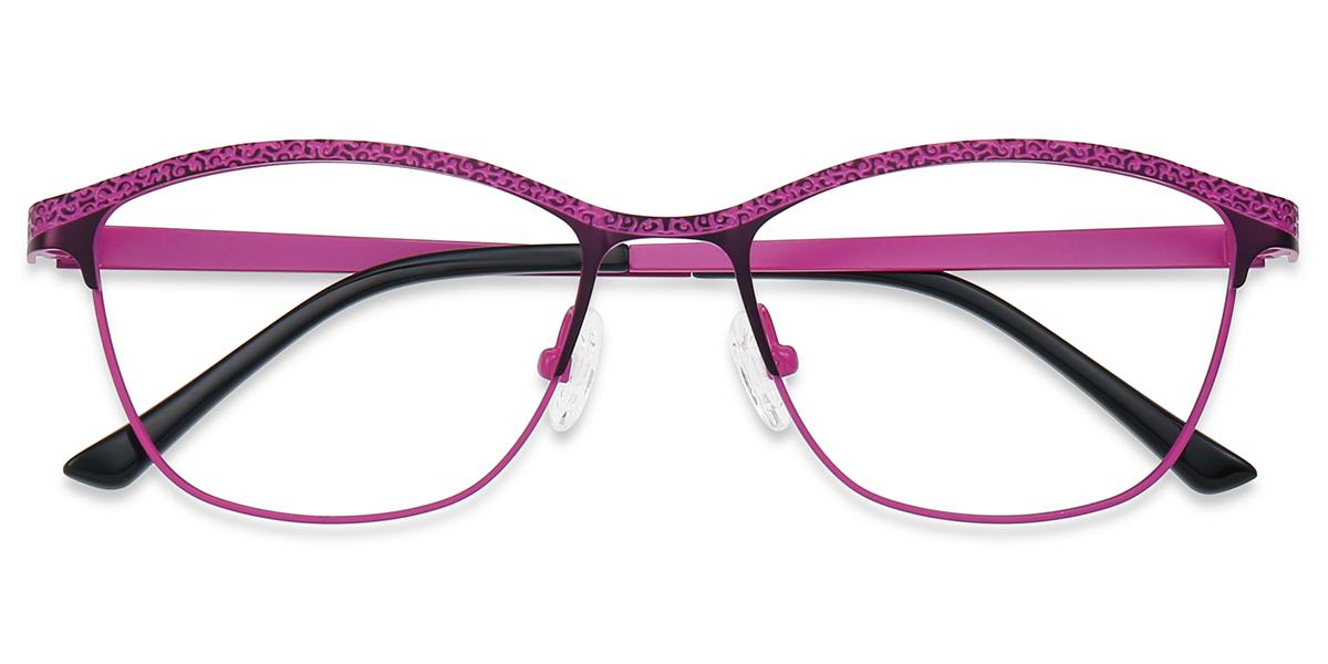 Women's full frame Metal eyeglasses | Firmoo.com