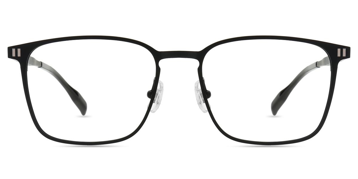 Occhiali da vista Unisex T01956 | Occhiali Quadrati Matt,Neri in ...