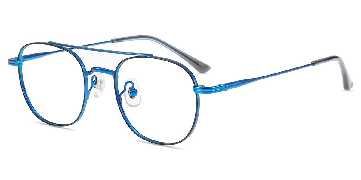 Kids full frame Metal eyeglasses | Firmoo.com