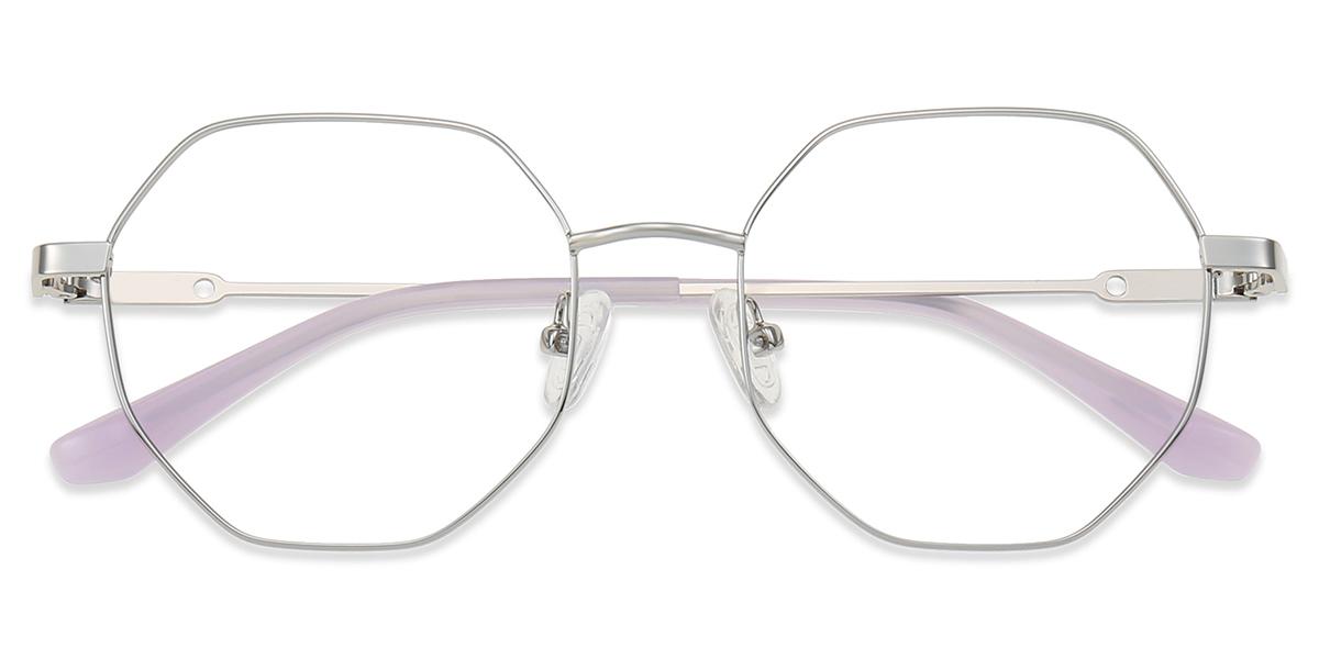 Women's full frame Metal eyeglasses | Firmoo.com