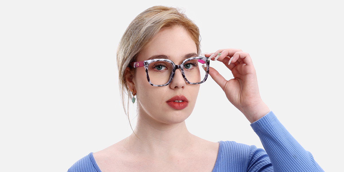 Women Glasses Medium TR06179 | Red Tr Square Frame | Firmoo UK