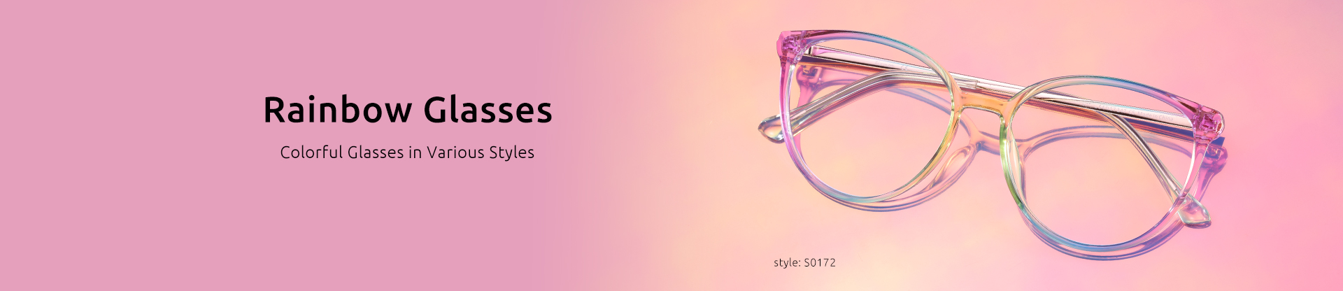 Rainbow Glasses | Cute Colorful Glasses | Firmoo.co.uk